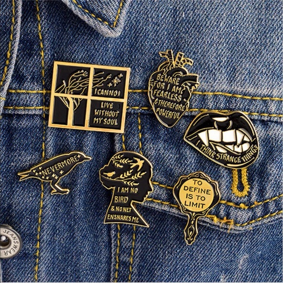 Accessories | Oscar Wildes To Define Is To Limit Enamel Pin | Poshmark